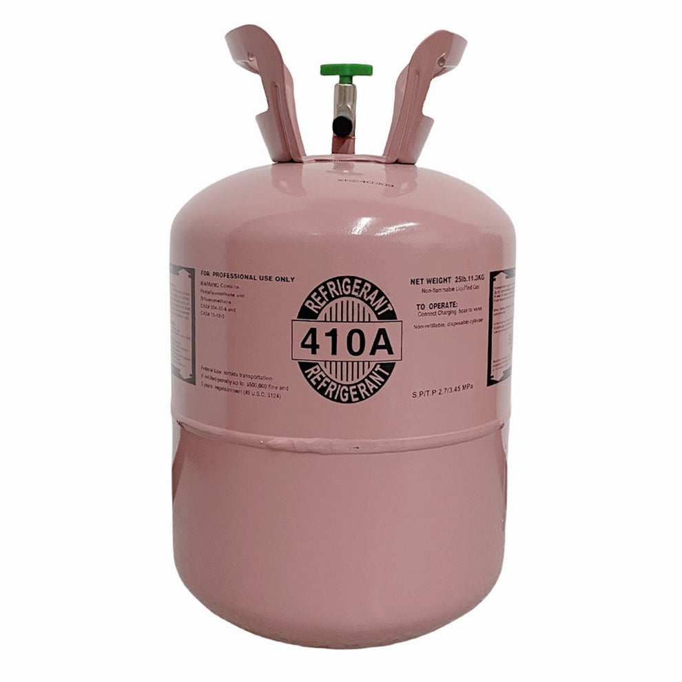 25LB R410A R-410A Freon Refrigerant Gas – RefrigerationGo