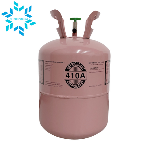 25LB R410A R-410A Freon Refrigerant Gas – RefrigerationGo