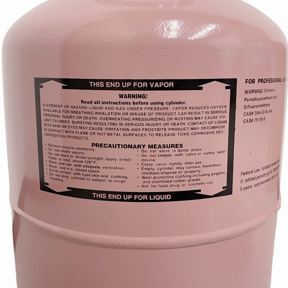 25LB R410A R-410A Freon Refrigerant Gas – RefrigerationGo
