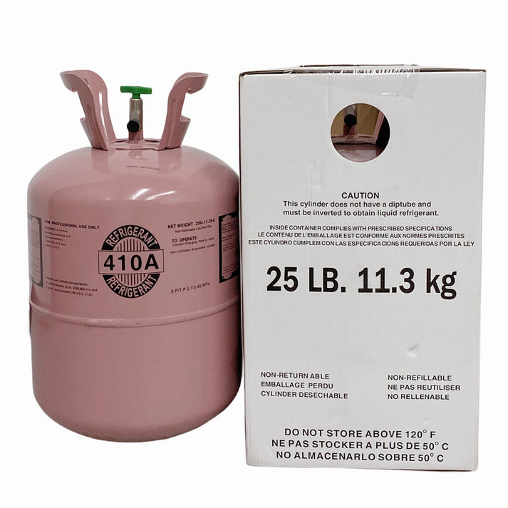 25LB R410A R-410A Freon Refrigerant Gas – RefrigerationGo