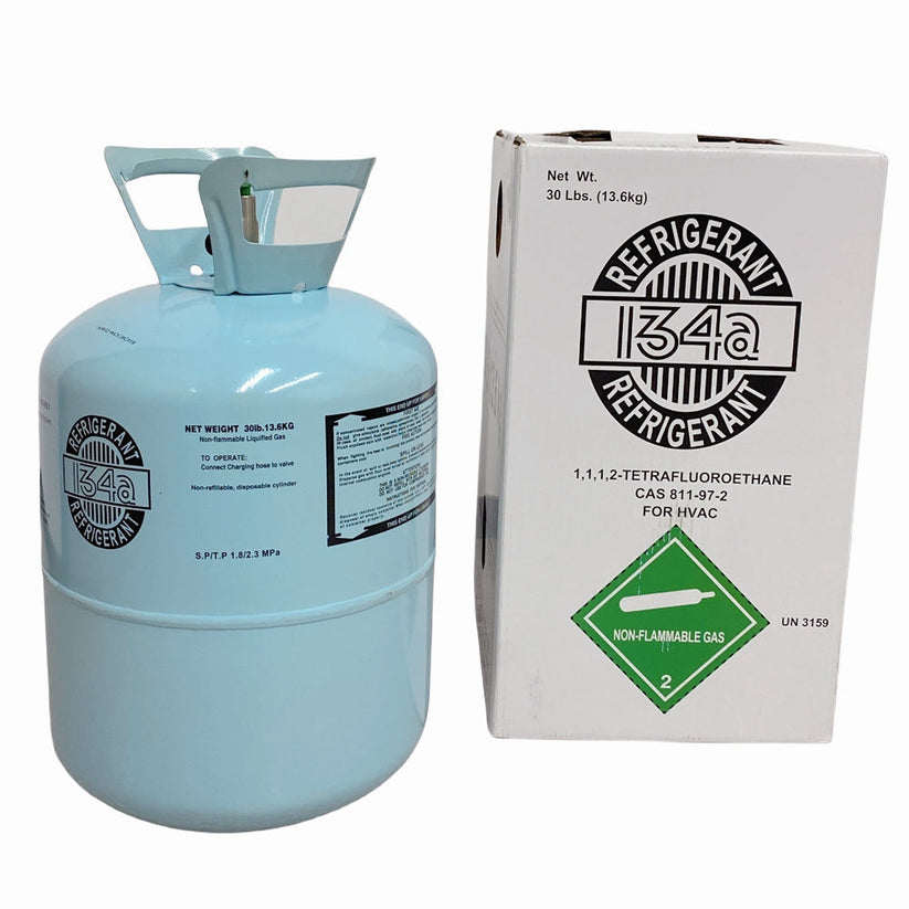 30LB R134A R-134A Freon Refrigerant Gas – RefrigerationGo