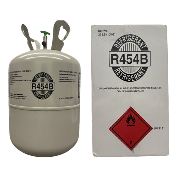 22LB R454B R-454B Freon Refrigerant Gas – RefrigerationGo