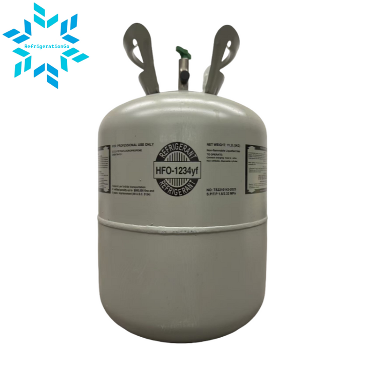11LB R1234yf R-1234yf Freon Refrigerant Gas – RefrigerationGo